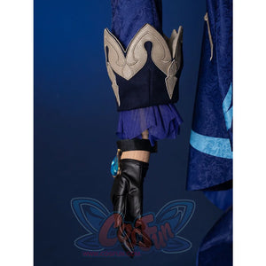 Genshin Impact Black/White Furina Hydro Archon Cosplay Costume - cosfun