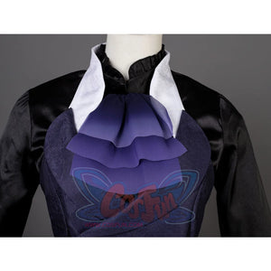Genshin Impact Black Furina Hydro Archon Cosplay Costume - cosfun