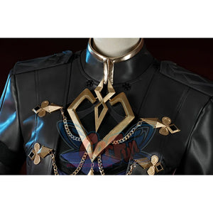 Genshin Impact Fatui Harbinger The Captain Il Capitano Cosplay Costume ...