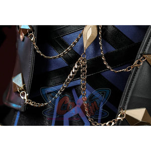 Genshin Impact Fatui Harbinger The Captain Il Capitano Cosplay Costume ...