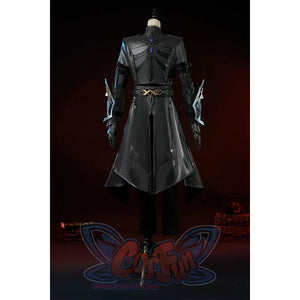 Genshin Impact Fatui Harbinger The Captain Il Capitano Cosplay Costume ...