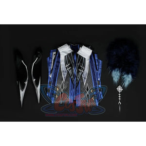 Genshin Impact Fatui Harbinger The Captain Il Capitano Cosplay Costume ...