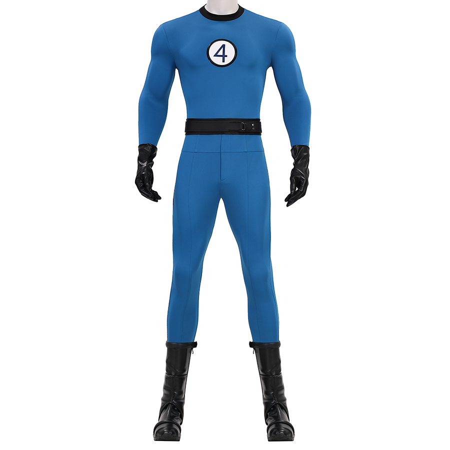 The Fantastic Four Cosplay Costume Mr. Fantastic Human Torch The Thing ...