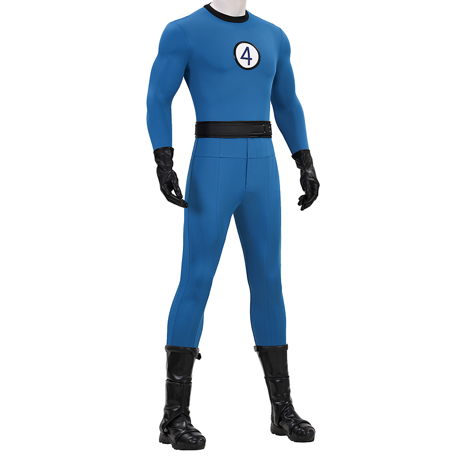 The Fantastic Four Cosplay Costume Mr. Fantastic Human Torch The Thing ...