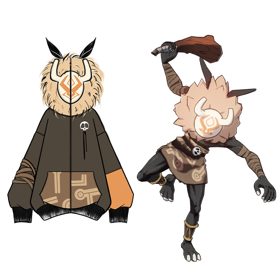 Original Genshin Impact Hilichurl Hoodie Sweatshirt - cosfun