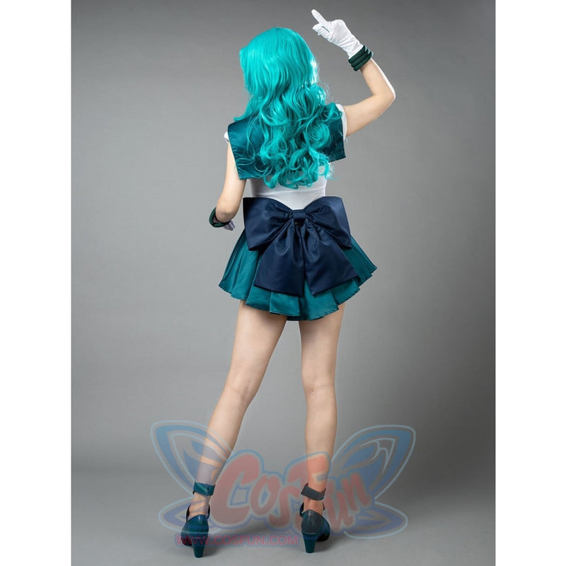 Sailor Moon Sailor Neptune Kaiou Michiru Cosplay Costume - cosfun